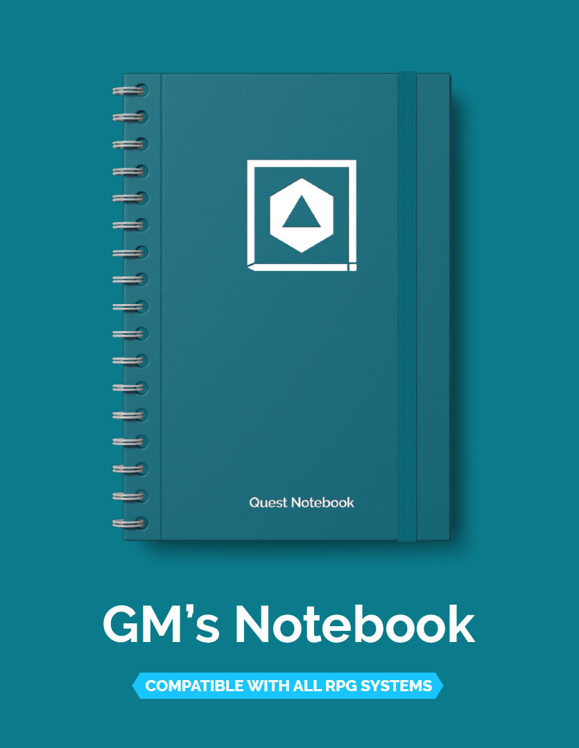 Game Master's Quest Notebook - Demo Copy (Pre-order) – QM Direct