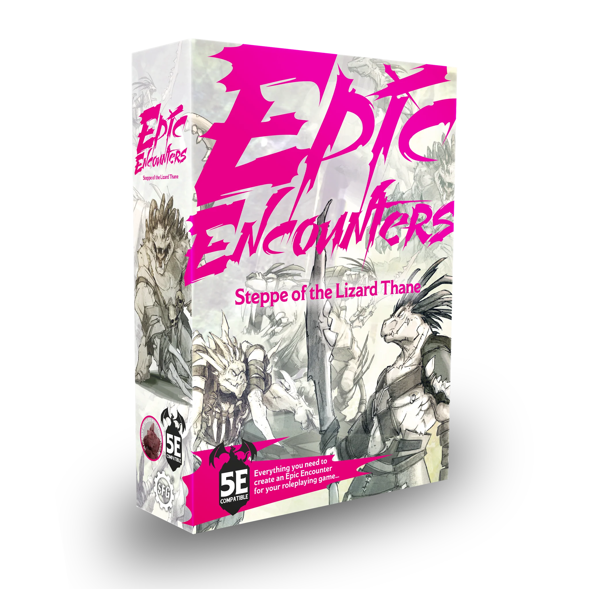 Epic Encounters: Steppe of the Lizard Thane (Backorder) – QM Direct