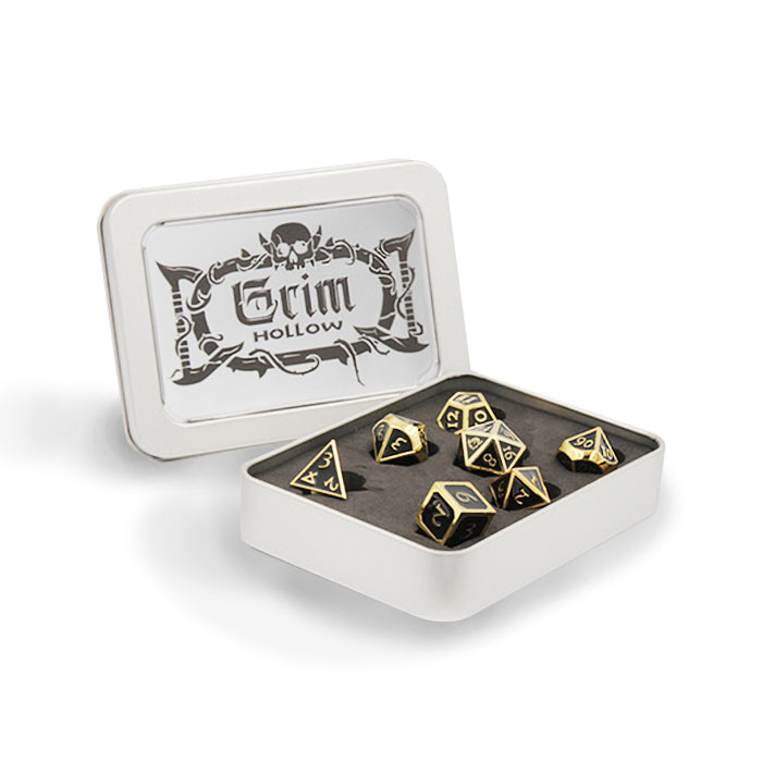 Grim Hollow: Metallic Dice – QM Direct