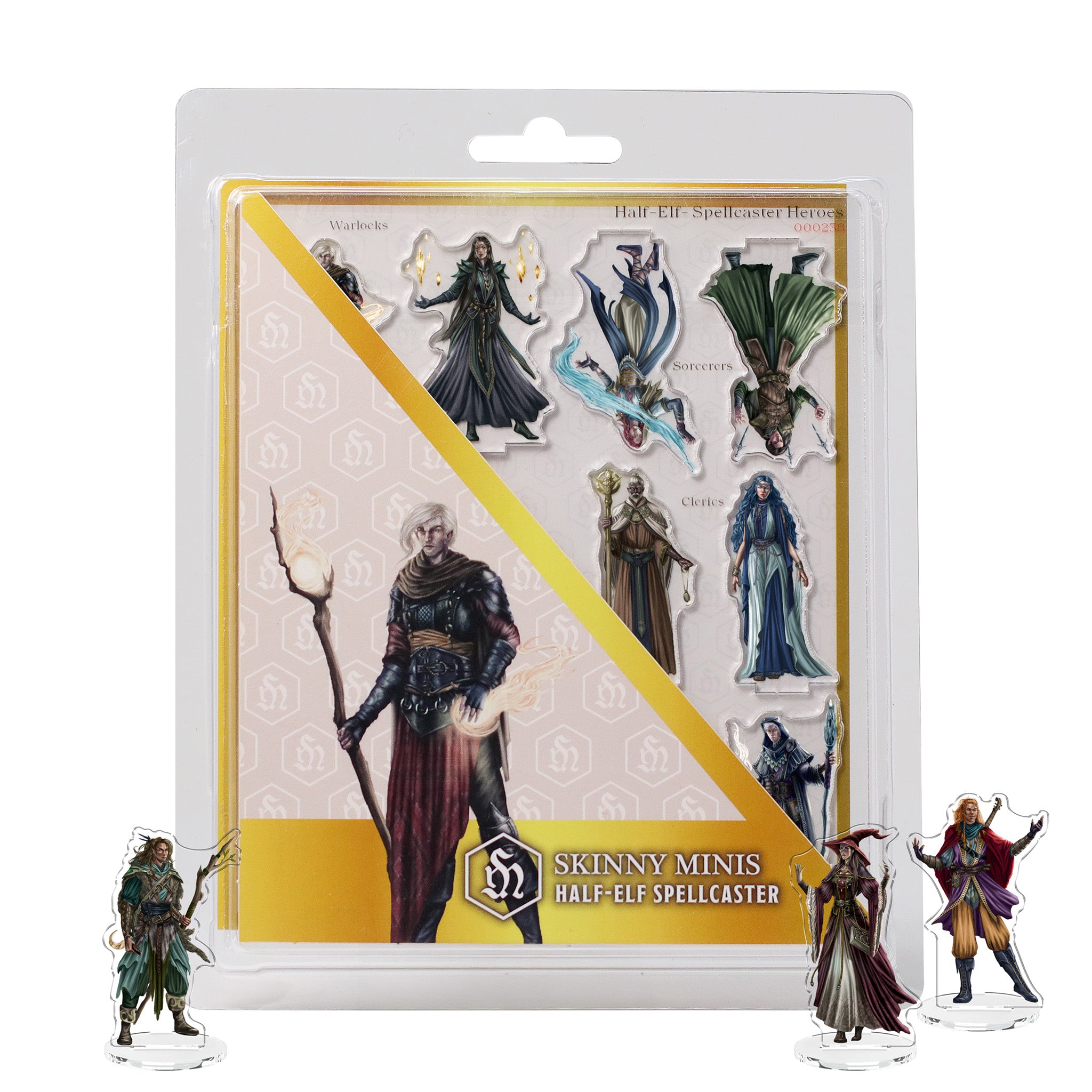 Skinny Minis - Half-Elves Spellcasters – QM Direct
