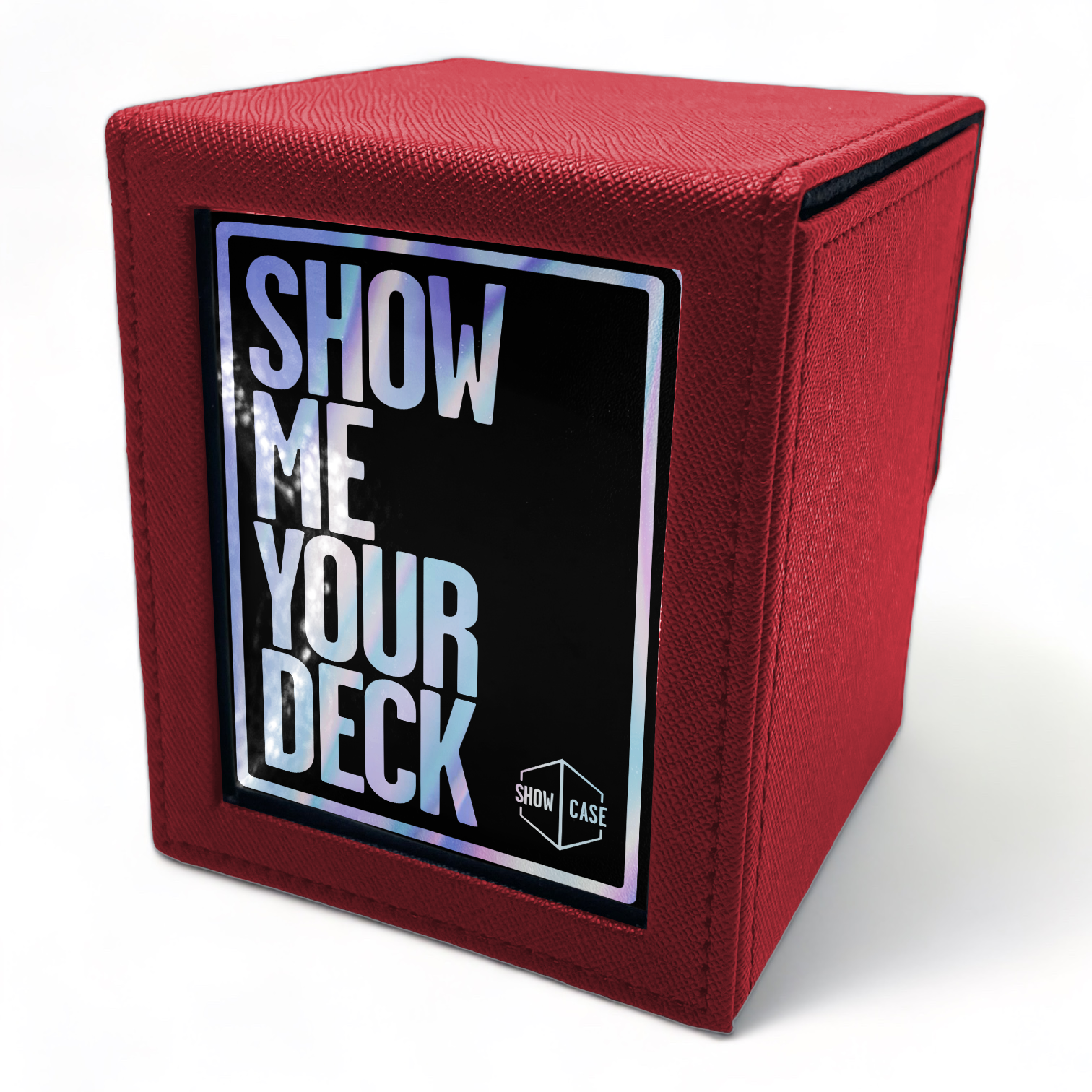 Showcase 100+ Deck Box - Red – QM Direct