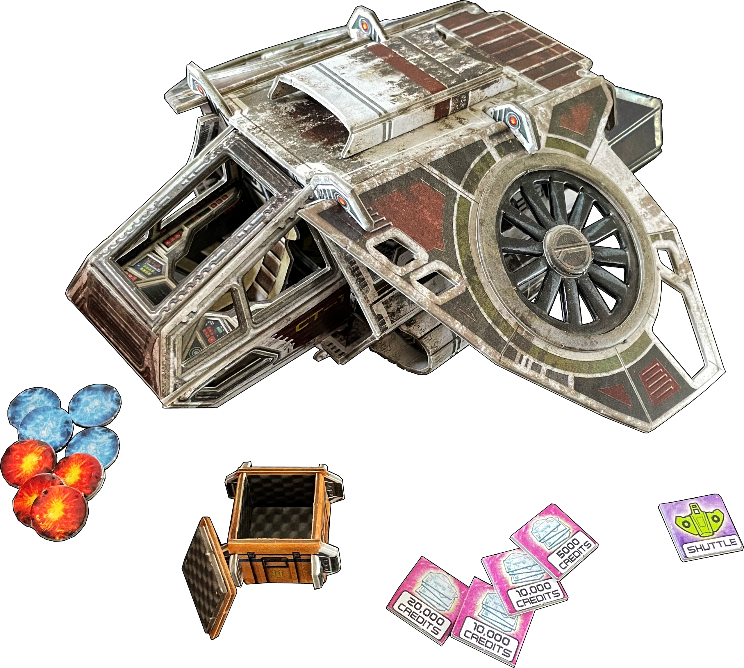 Core Space: Patrol Class Shuttle – QM Direct