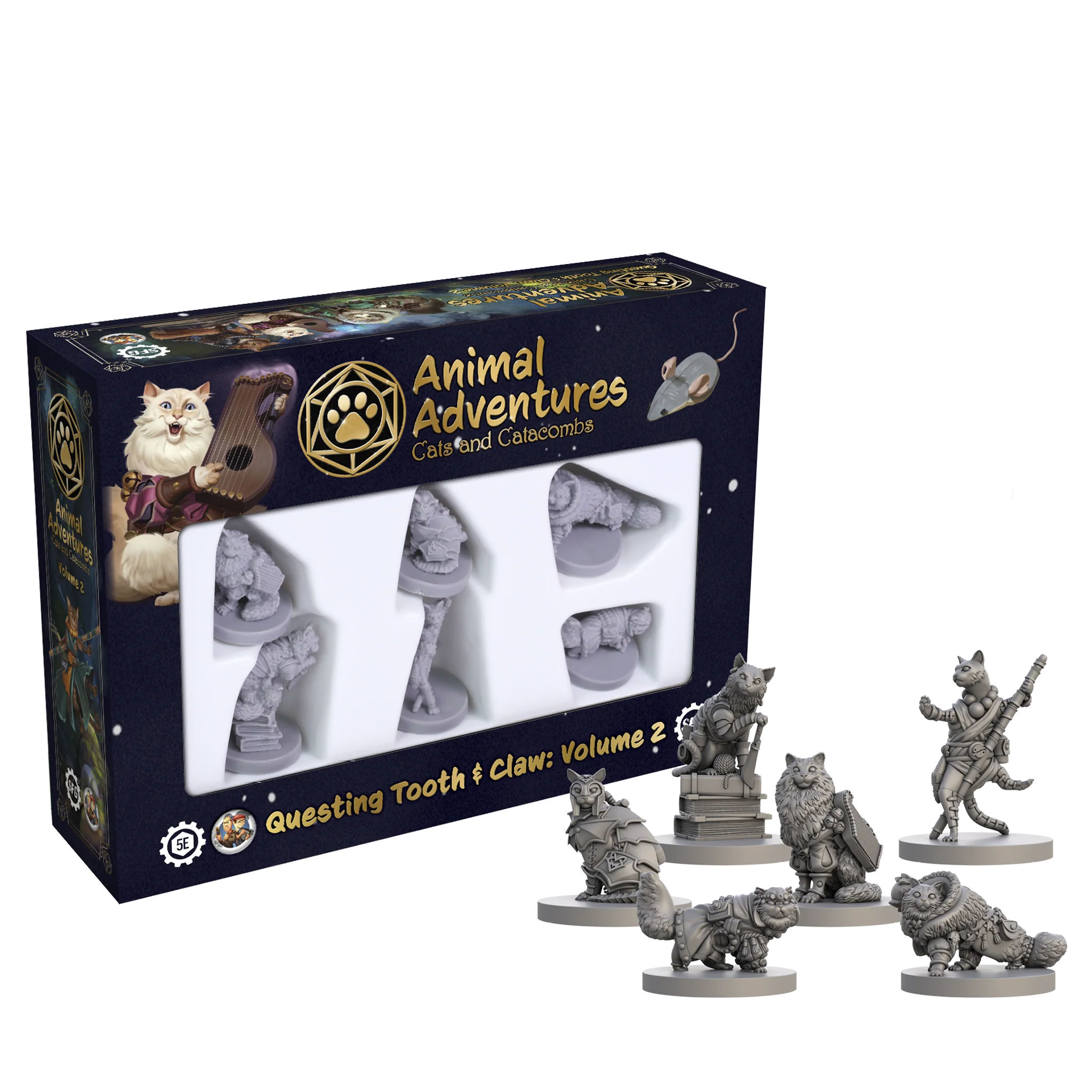 Animal Adventures: Cats and Catacombs Volume 2 (Backorder) – QM Direct