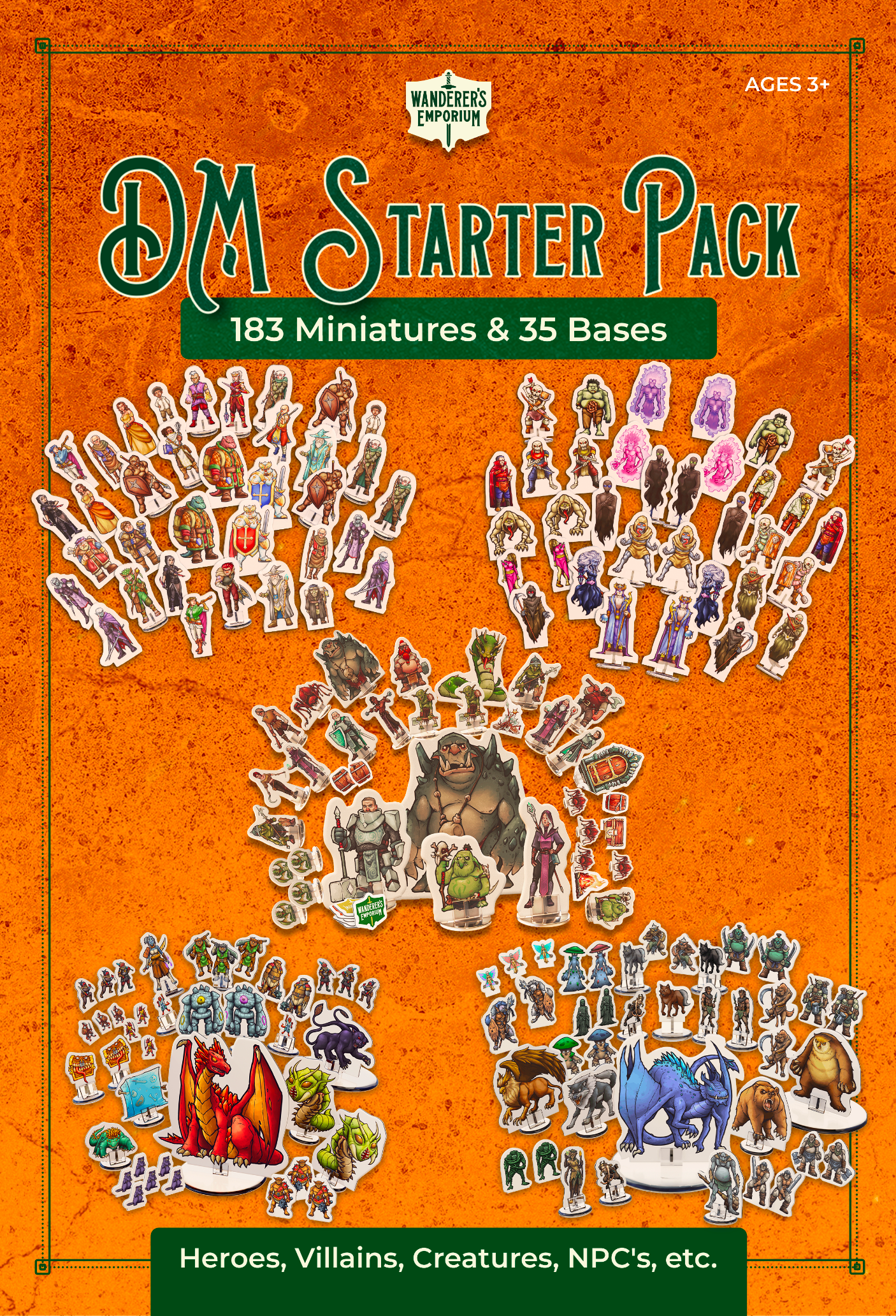 Wanderer's Emporium Minis: DM Starter Pack - Demo Copy – QM Direct