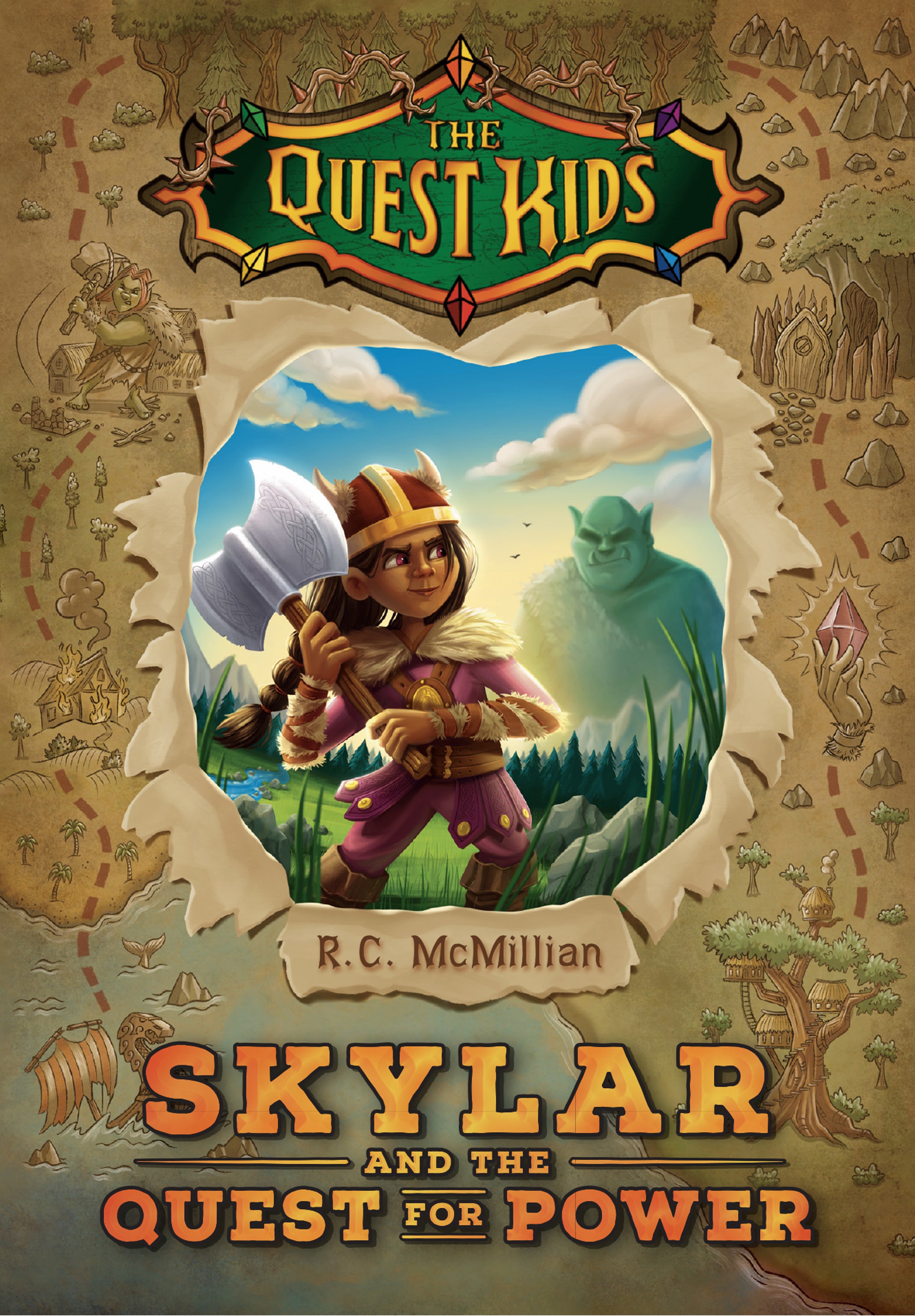 Skylar and the Quest for Power (The Quest Kids Book 1) – QM Direct
