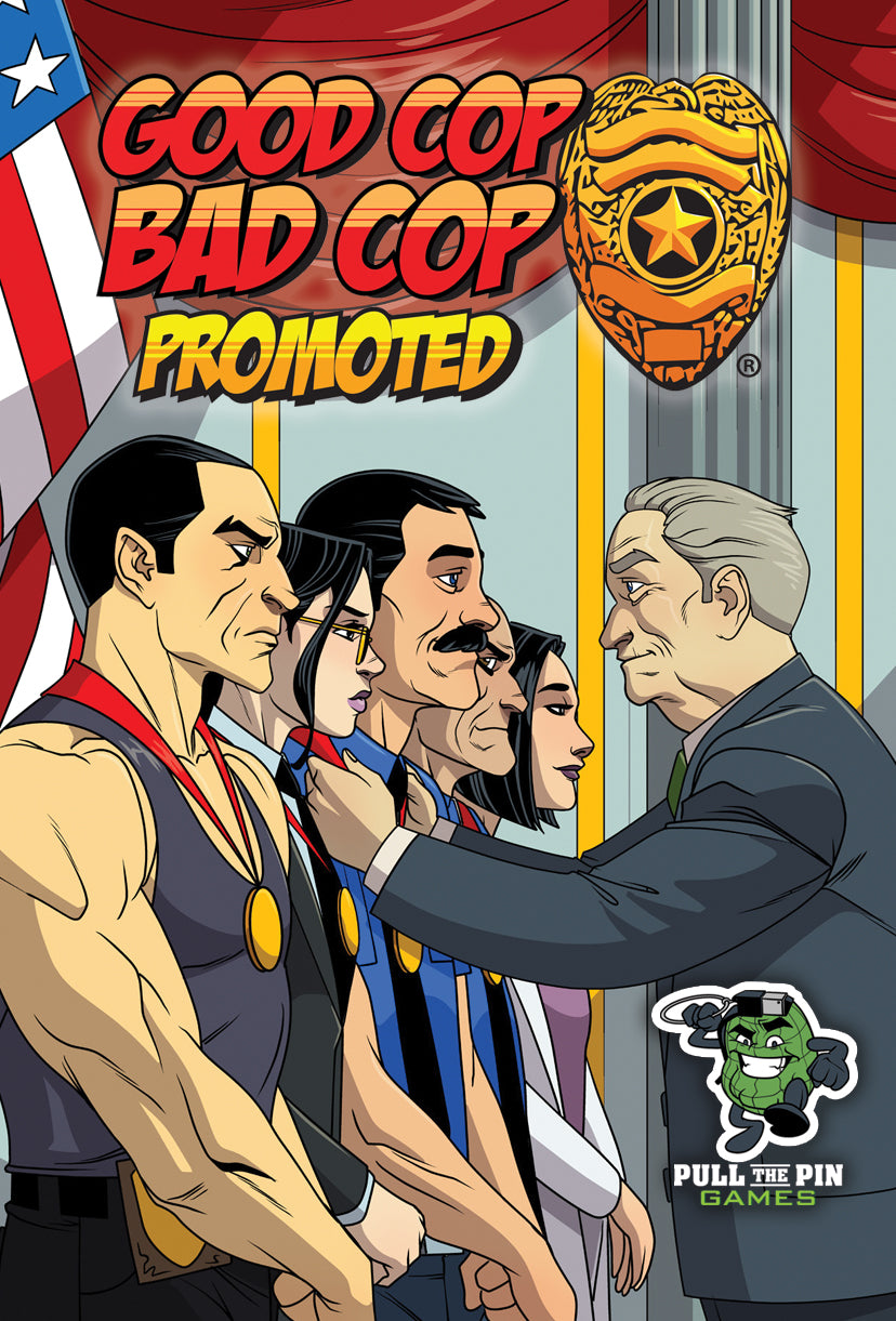Good Cop Bad Cop: Promoted Expansion: 2nd Edition – QM Direct