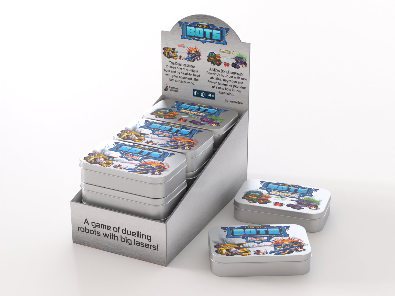 Micro Bots: Display Unit (Backorder) – QM Direct