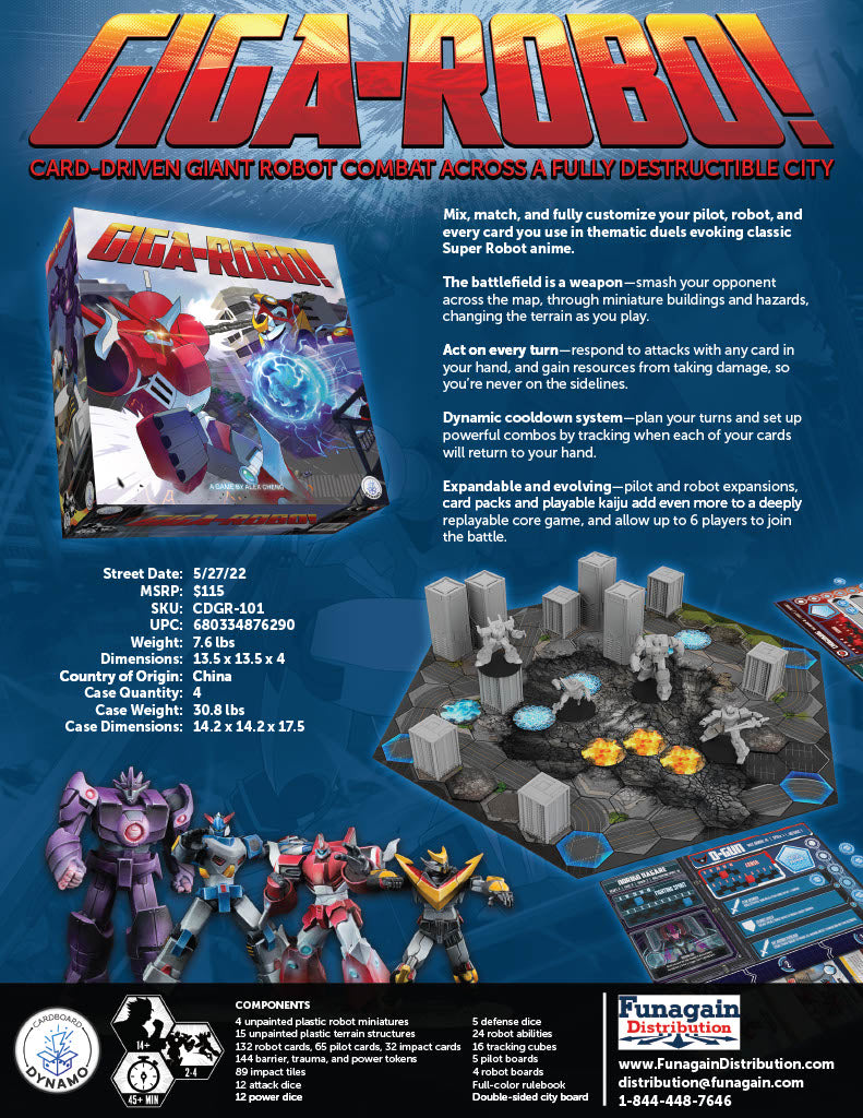 Giga-Robo! - Demo Copy (Backorder) – QM Direct